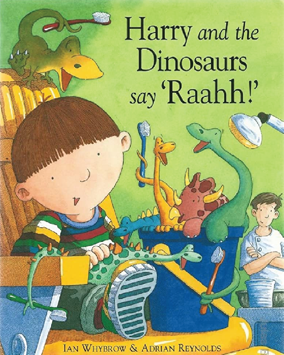 Harry and the Dinosaurs say "Raahh!" by Ian Whybrow :: The Honey & Chapters